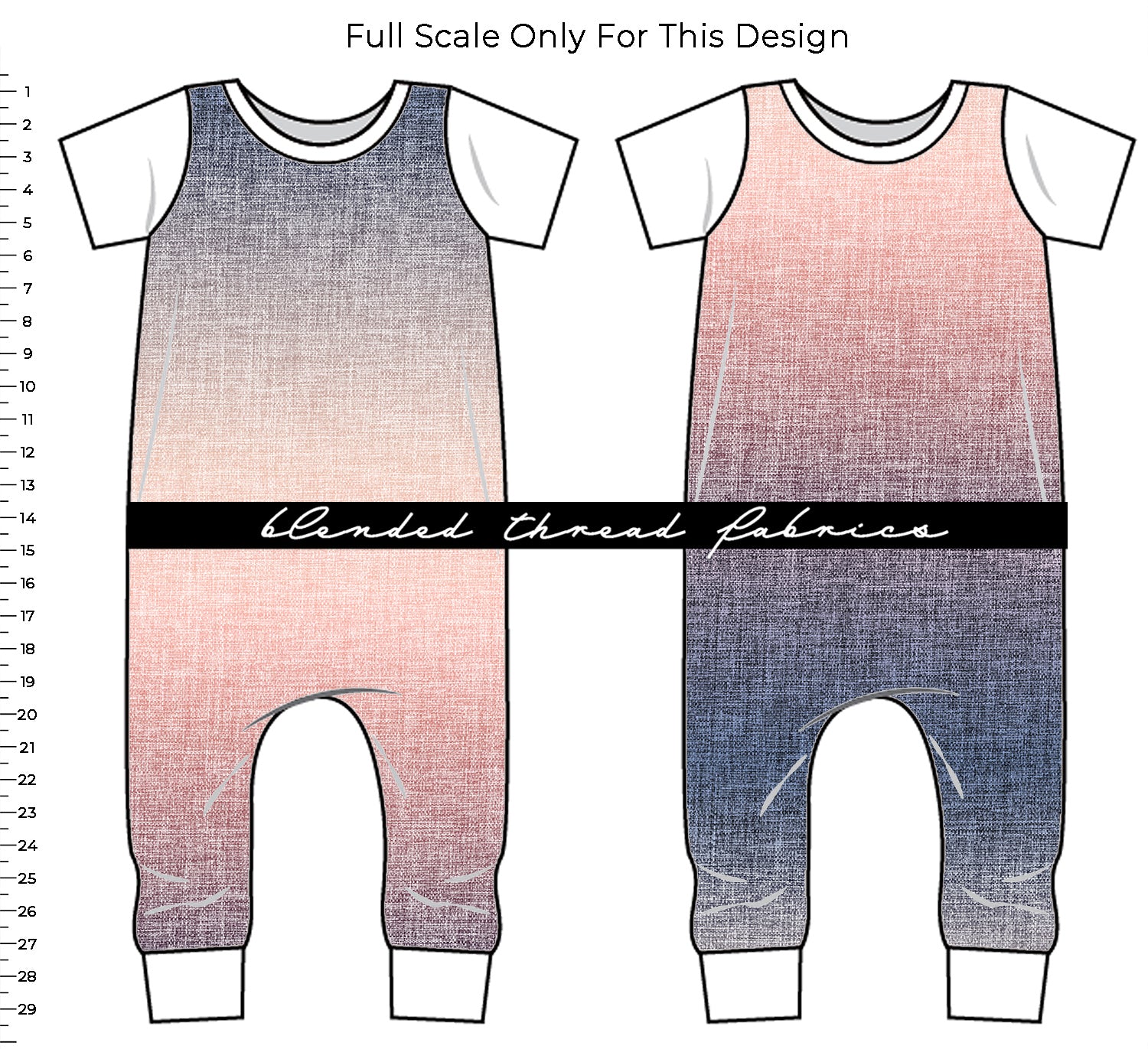 PRE ORDER - Blush Breeze Ombre – Blended Thread Fabrics