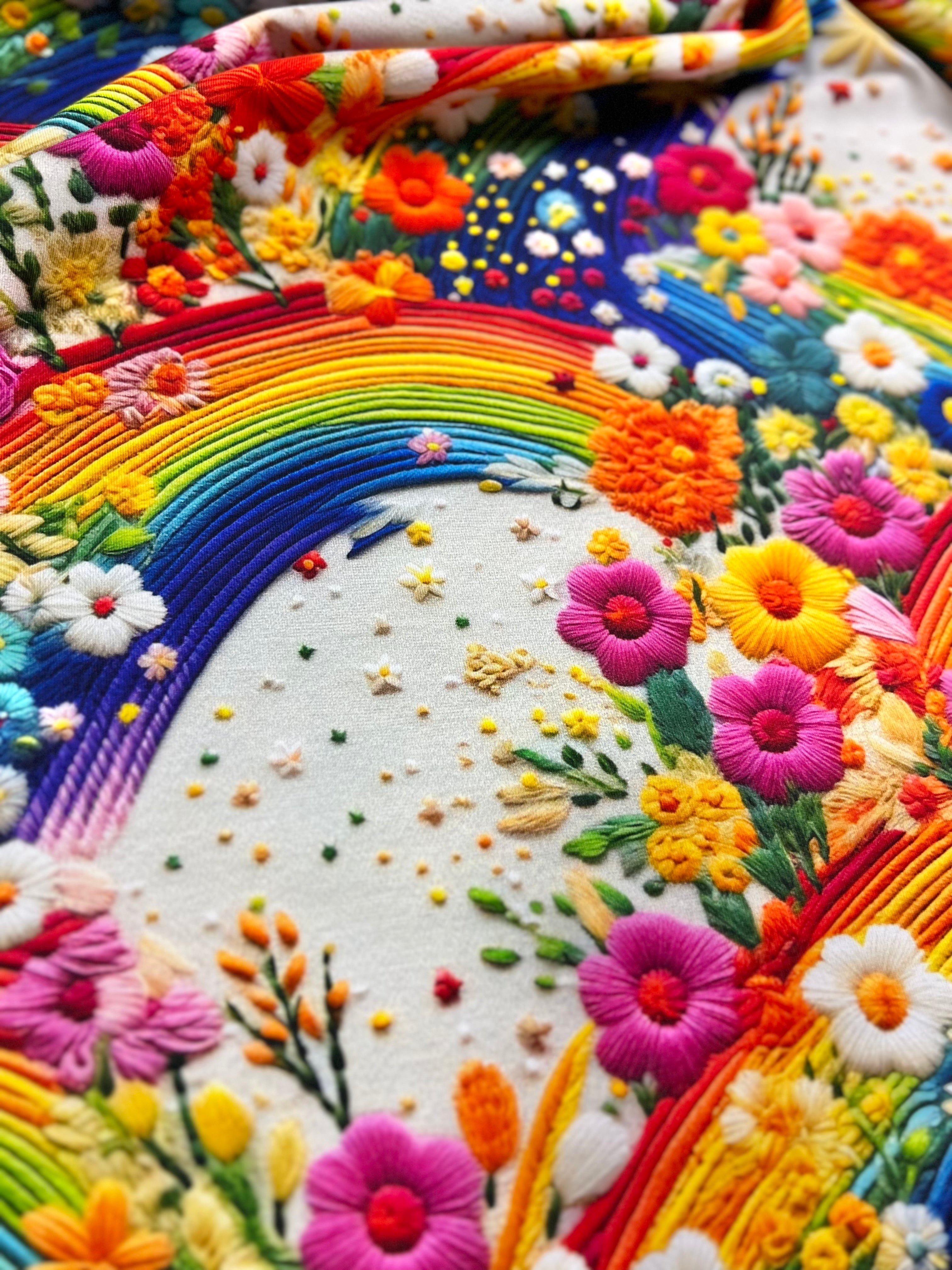 PRE ORDER - Rainbow Meadows – Blended Thread Fabrics
