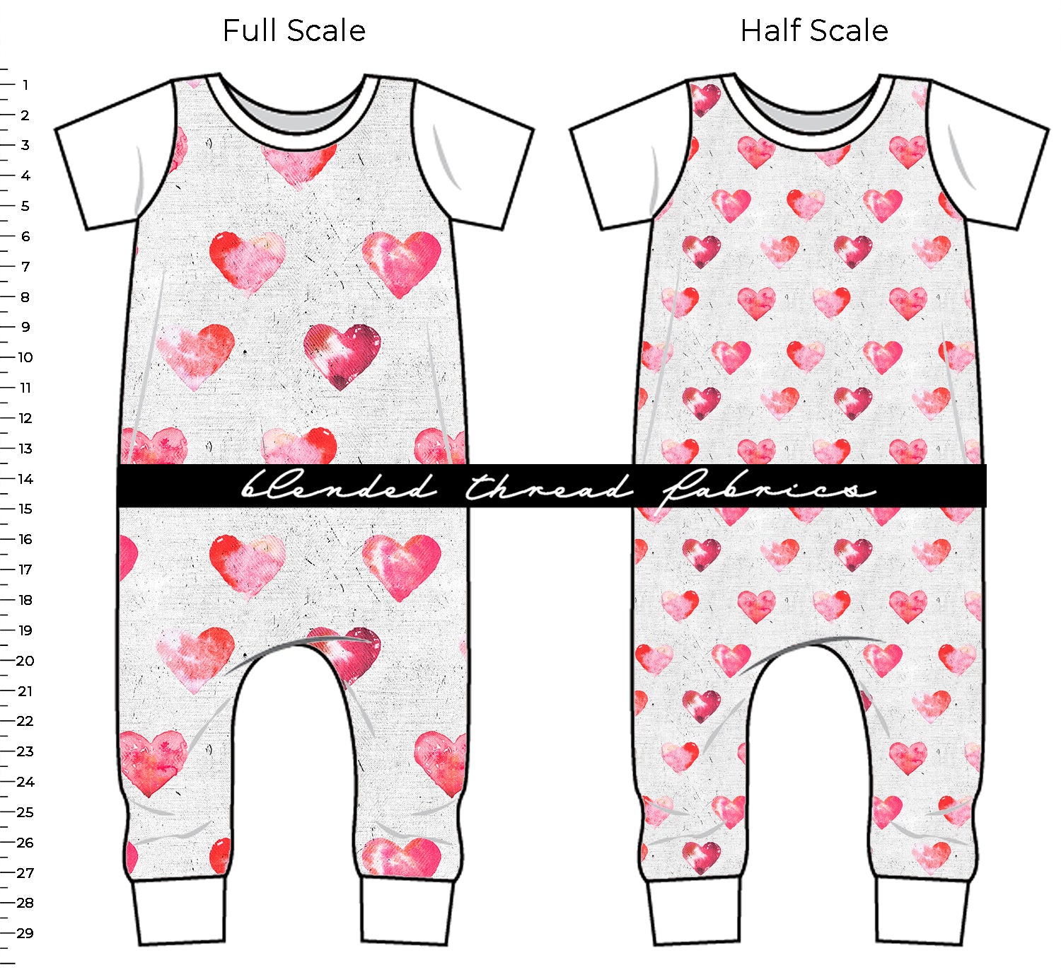 PRE ORDER - Alternative Hearts – Blended Thread Fabrics