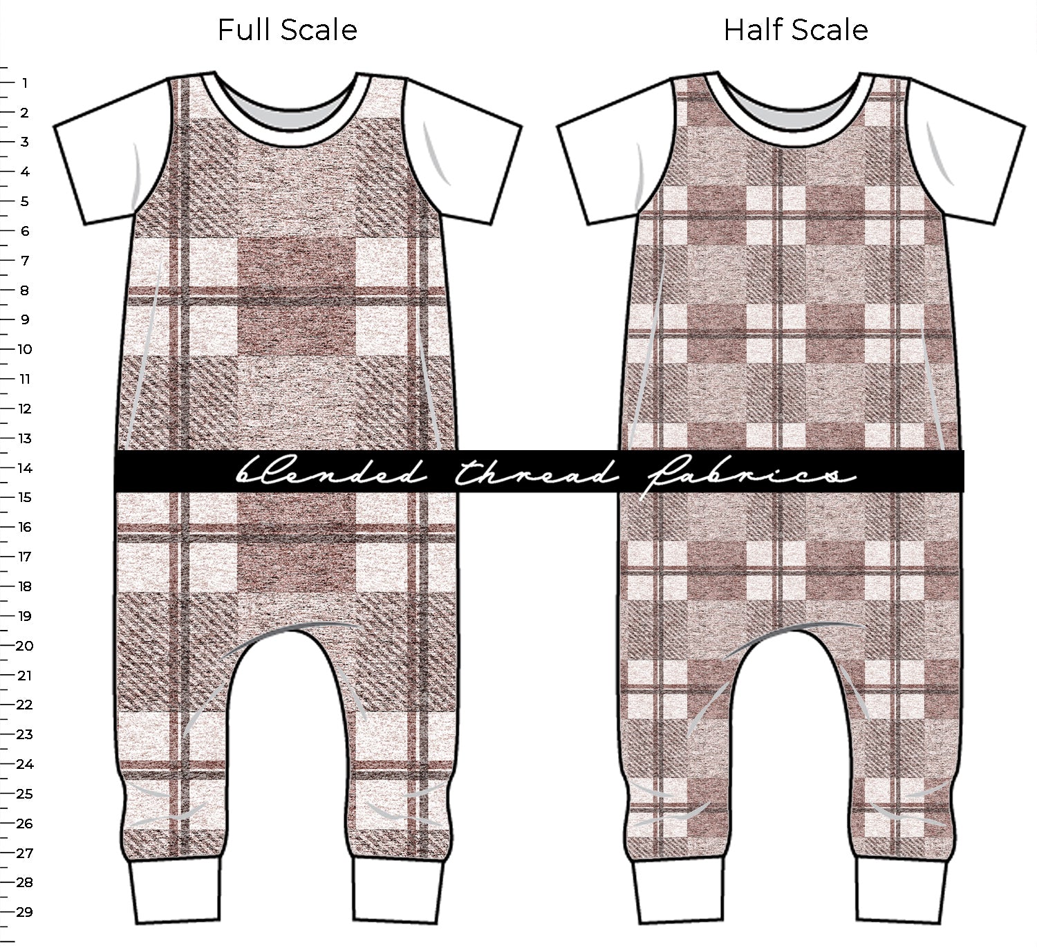 PRE ORDER - Brick Textured Buffalo Plaid – Blended Thread Fabrics