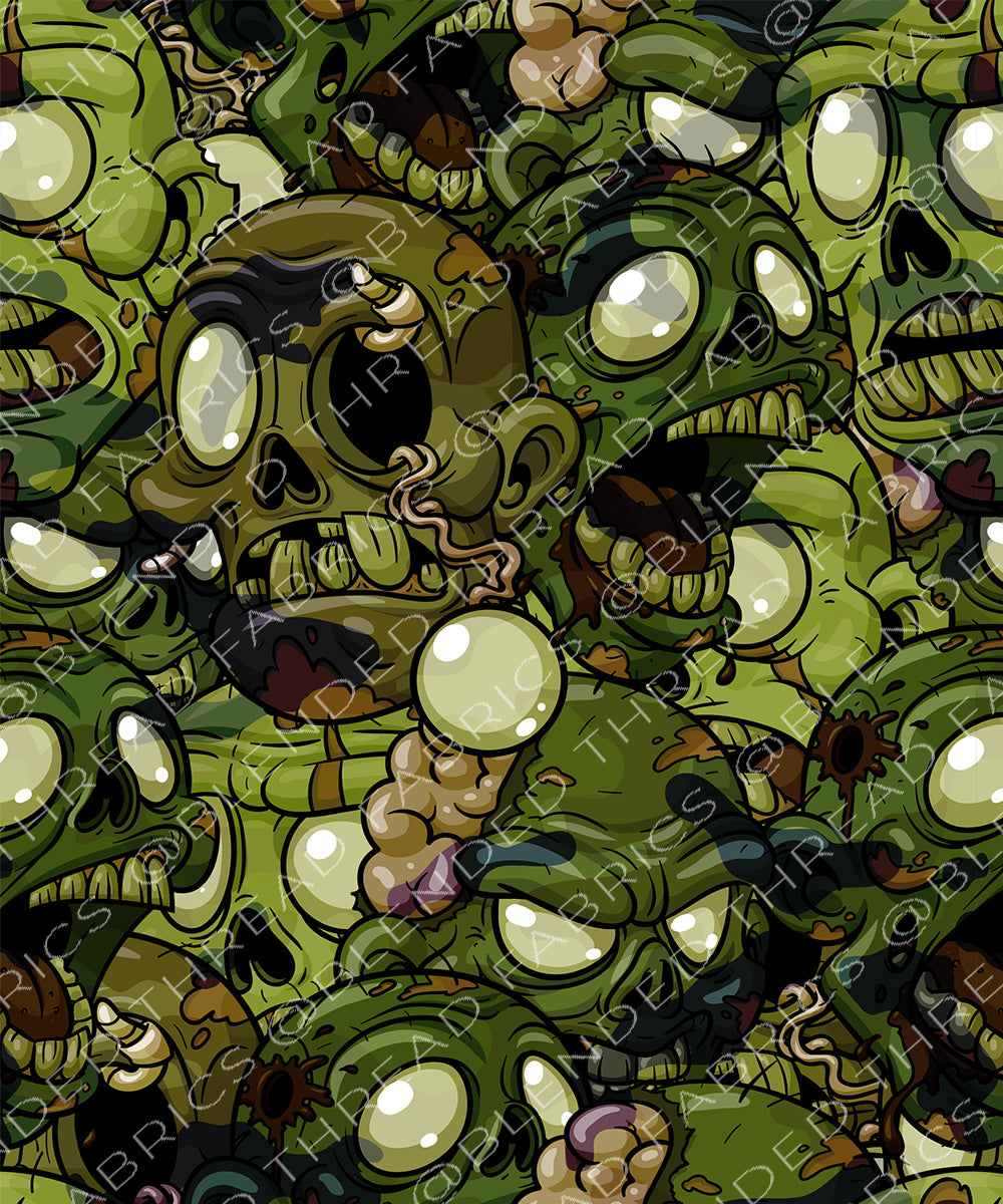 PRE ORDER - Camo Zombies – Blended Thread Fabrics