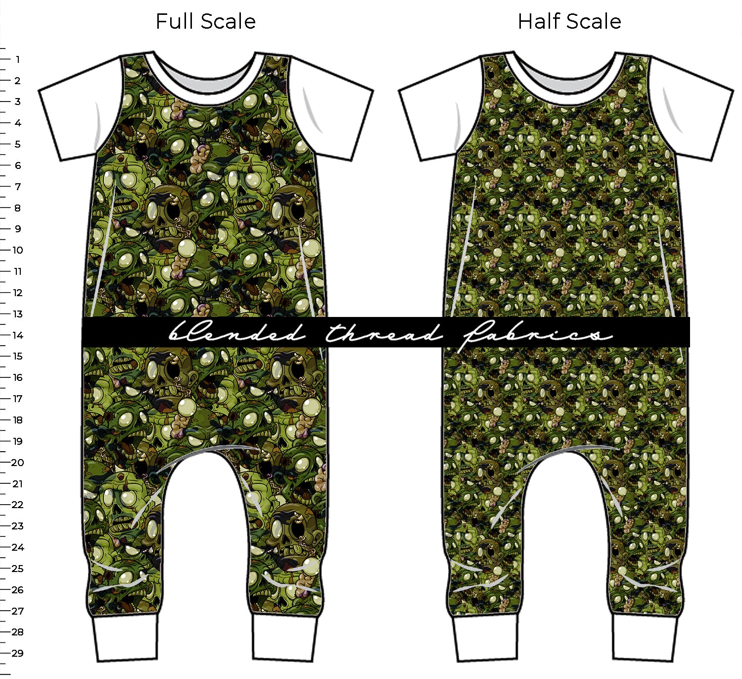 PRE ORDER - Camo Zombies – Blended Thread Fabrics