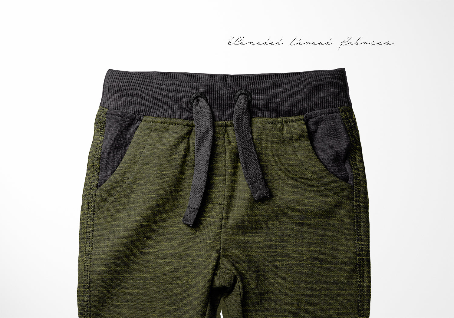 PRE ORDER - Dark Olive Linen – Blended Thread Fabrics