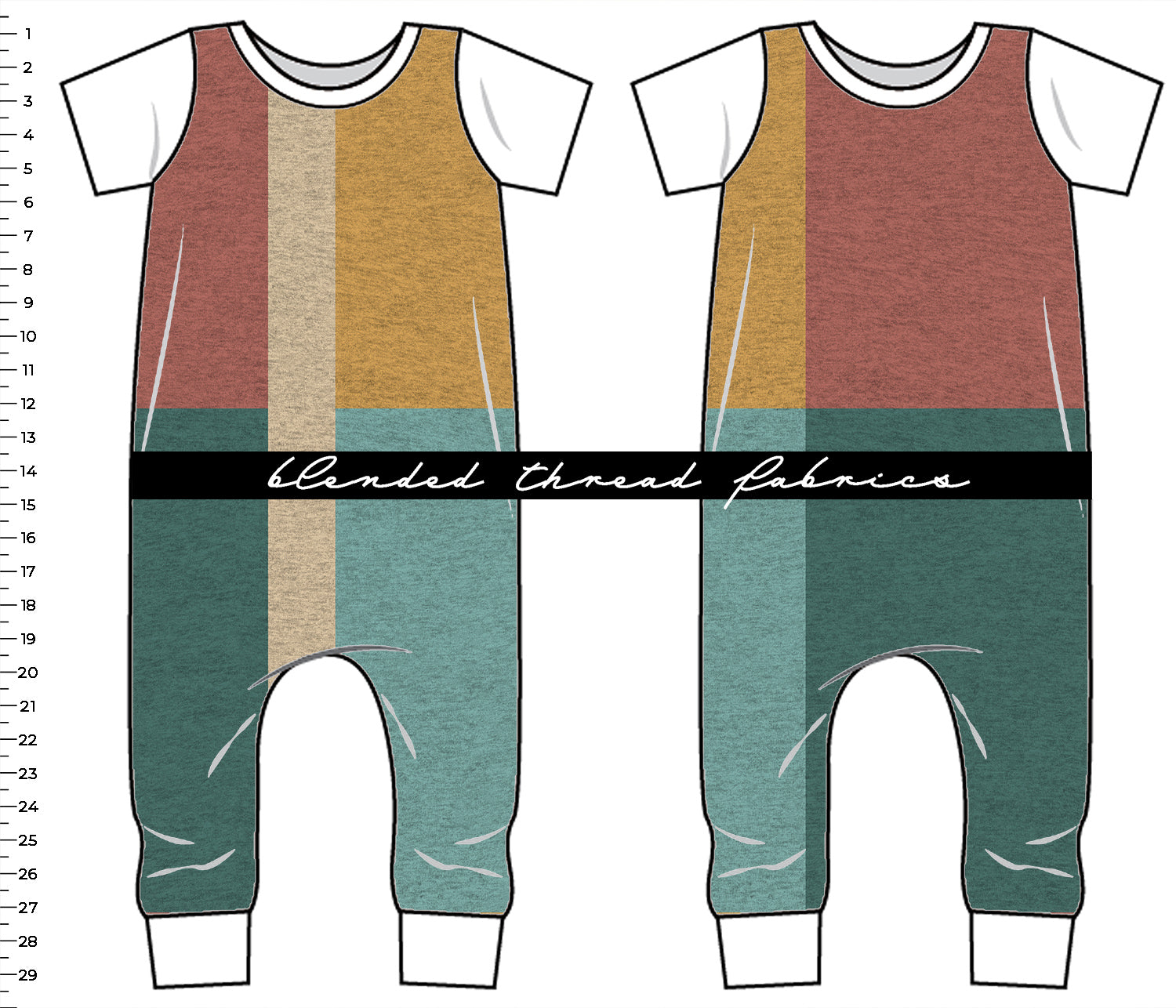 PRE ORDER - Desert Blended Block – Blended Thread Fabrics