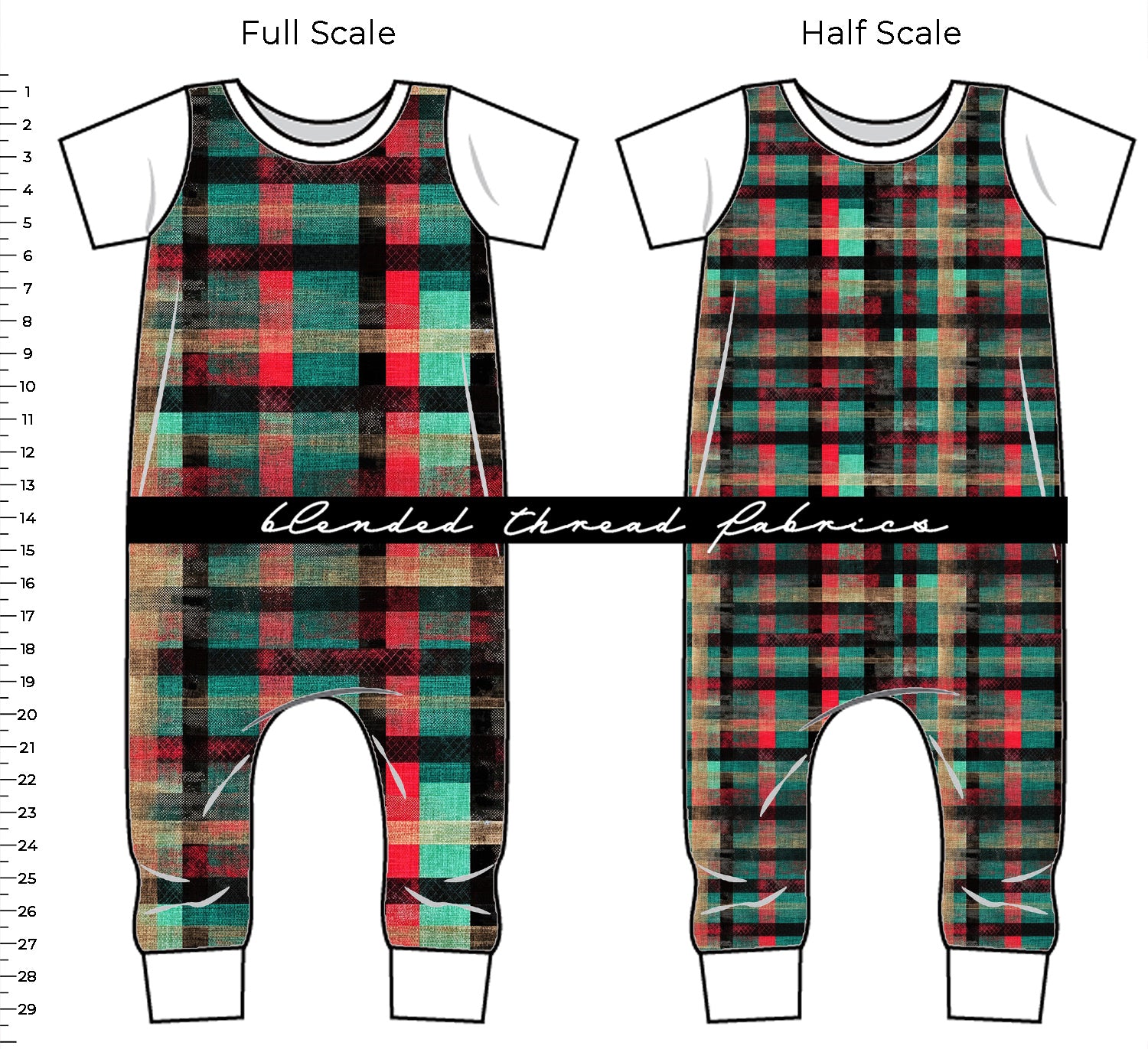 PRE ORDER - Edgy Urban Plaid – Blended Thread Fabrics