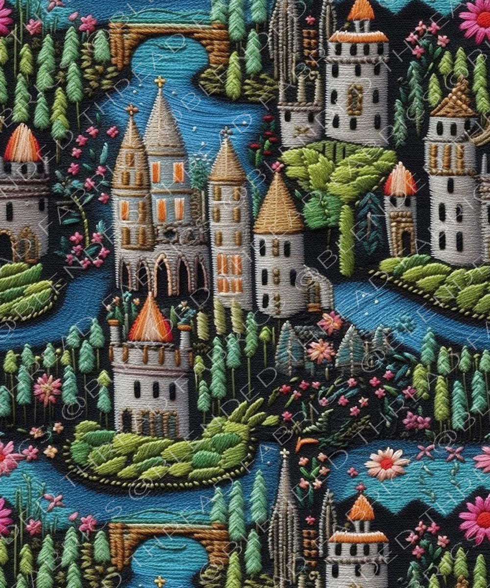 PRE ORDER - Embroidery Castle – Blended Thread Fabrics