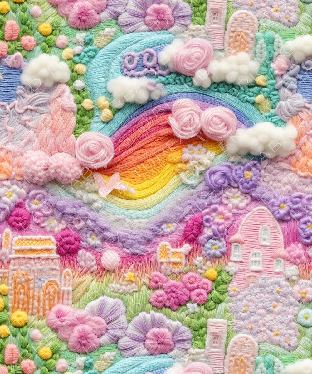 PRE ORDER - Embroidery Meadow – Blended Thread Fabrics