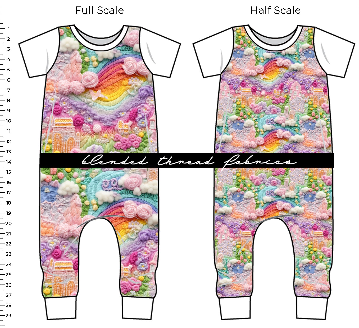 PRE ORDER - Embroidery Meadow – Blended Thread Fabrics