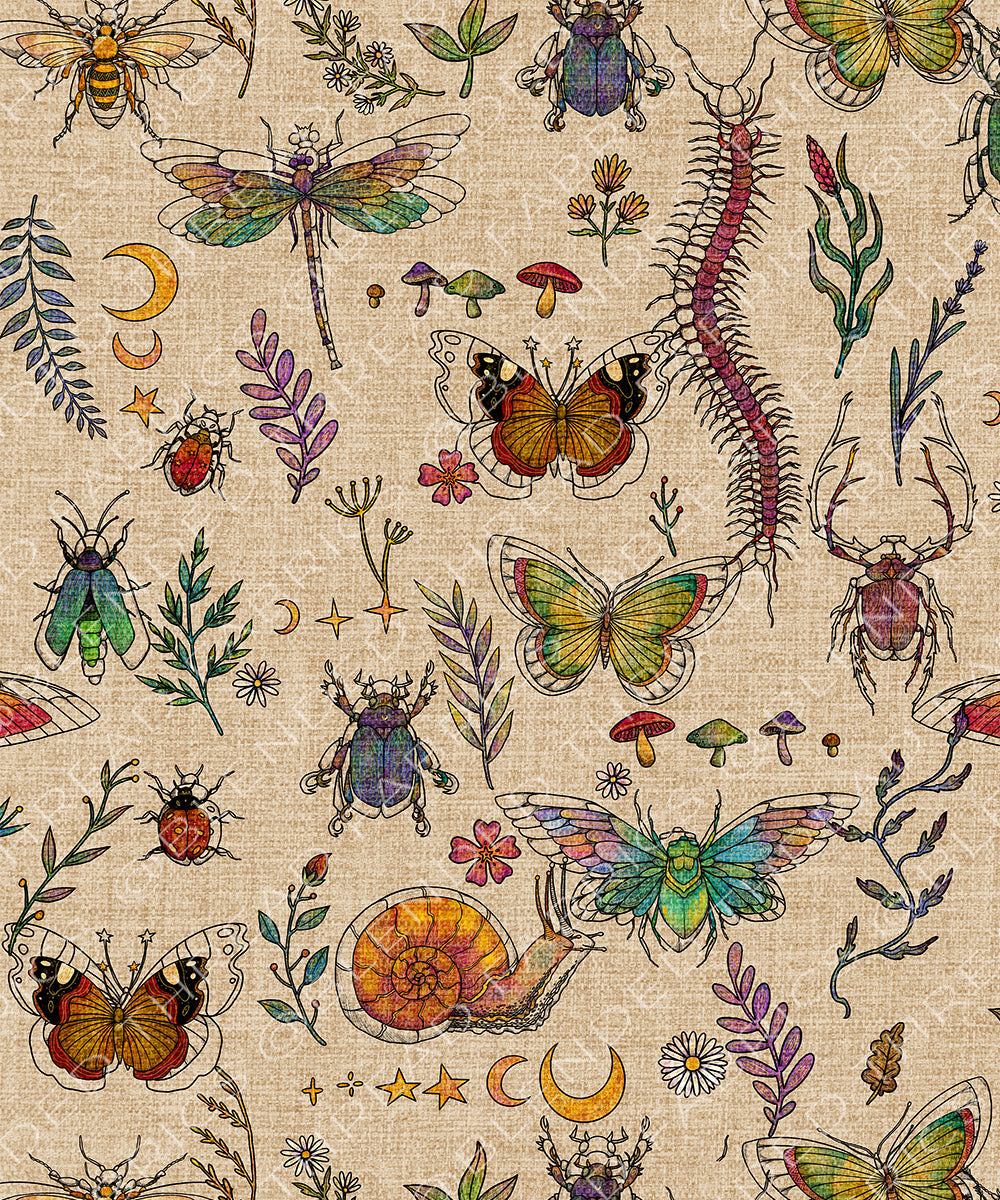 PRE ORDER - Enchanted Insects – Blended Thread Fabrics