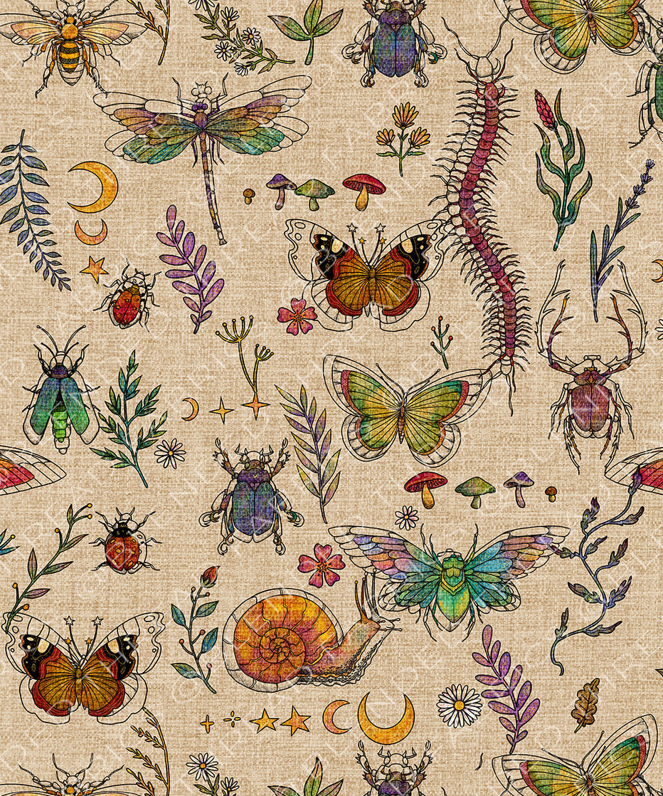 PRE ORDER - Enchanted Insects – Blended Thread Fabrics