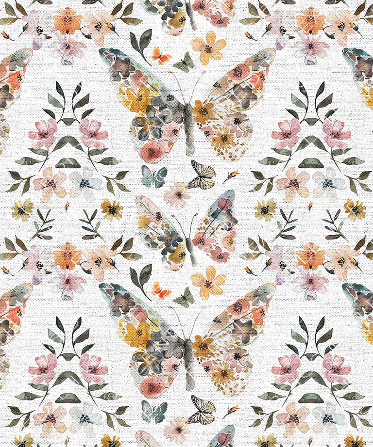 PRE ORDER - Floral Butterflies – Blended Thread Fabrics