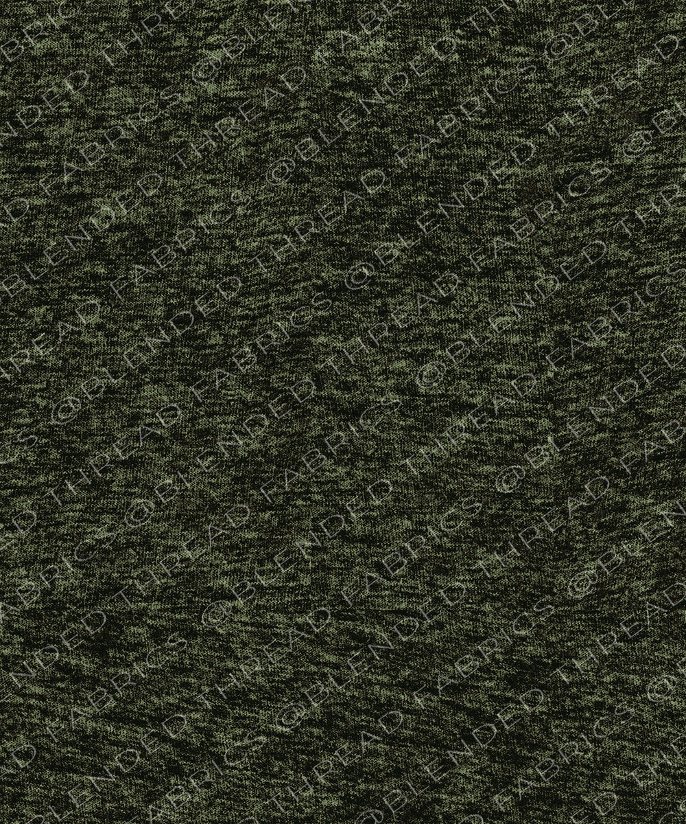 PRE ORDER - Heathered Green – Blended Thread Fabrics