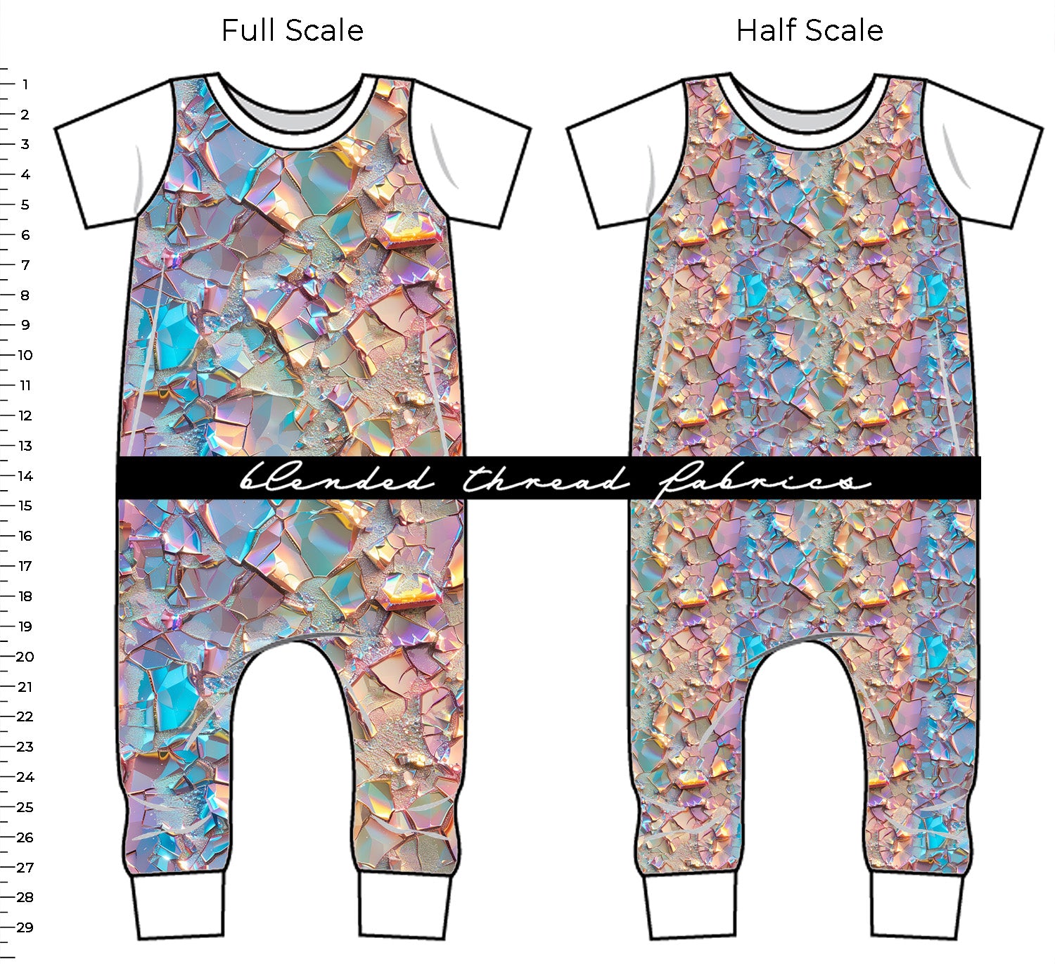 PRE ORDER - Holographic Texture – Blended Thread Fabrics
