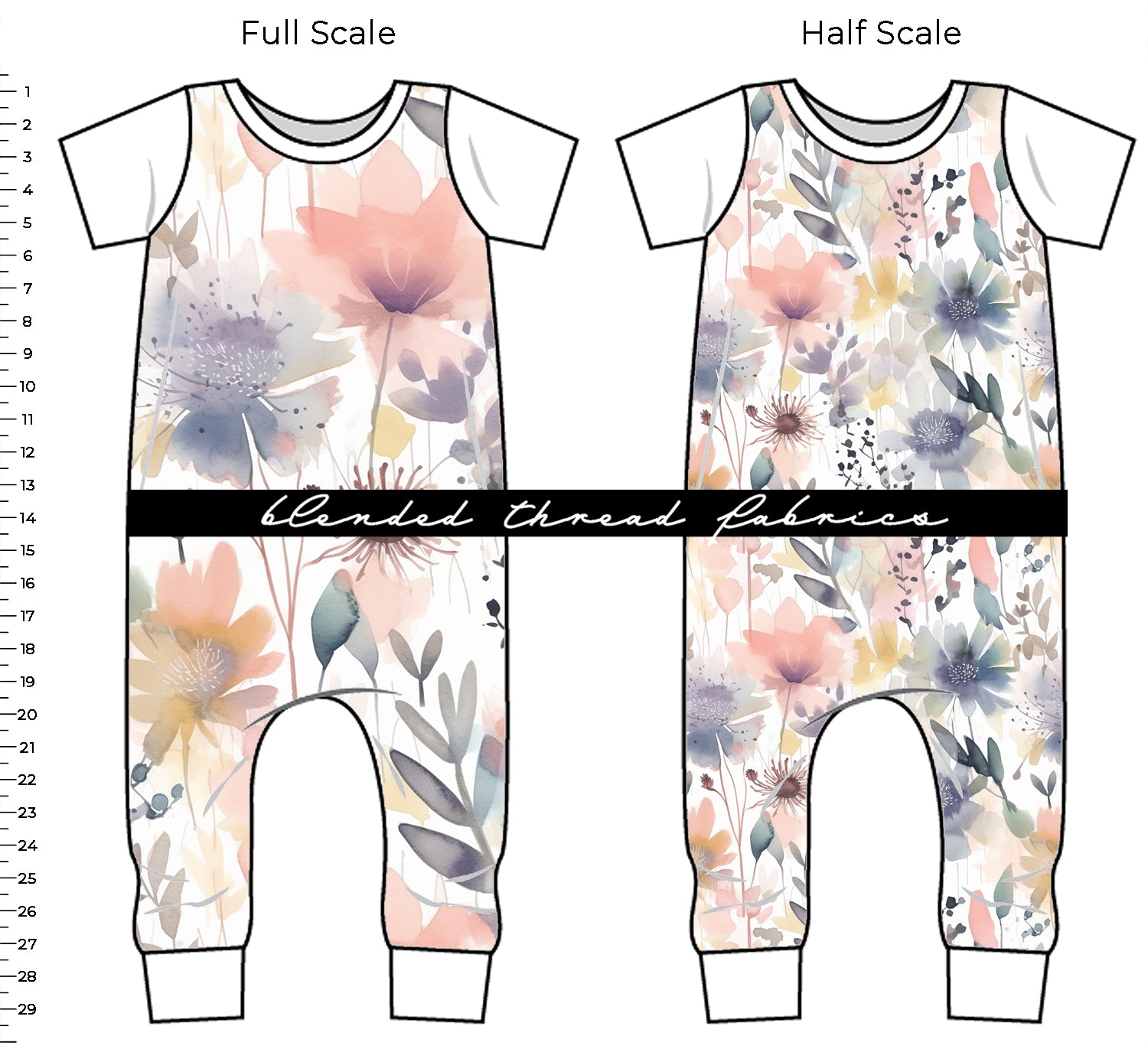 PRE ORDER - Hushed Floral – Blended Thread Fabrics