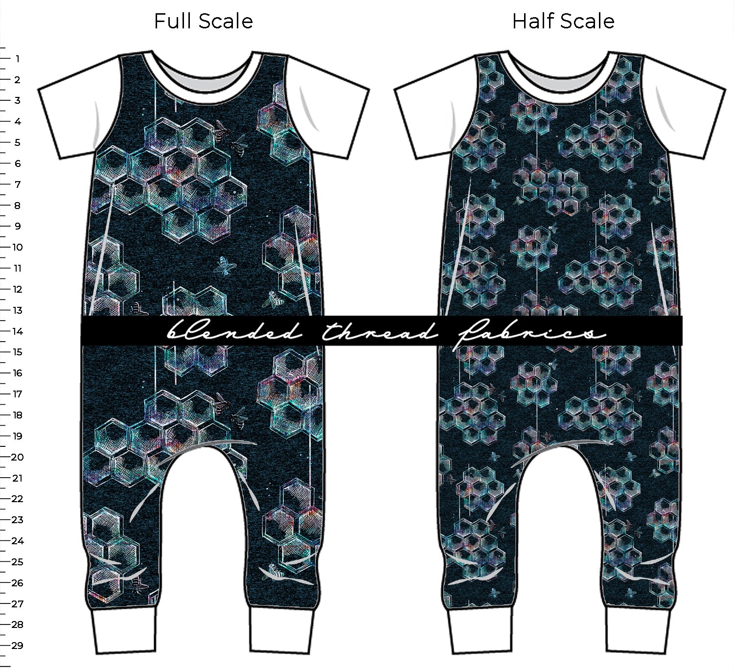 PRE ORDER - Iridescent Honeycomb – Blended Thread Fabrics