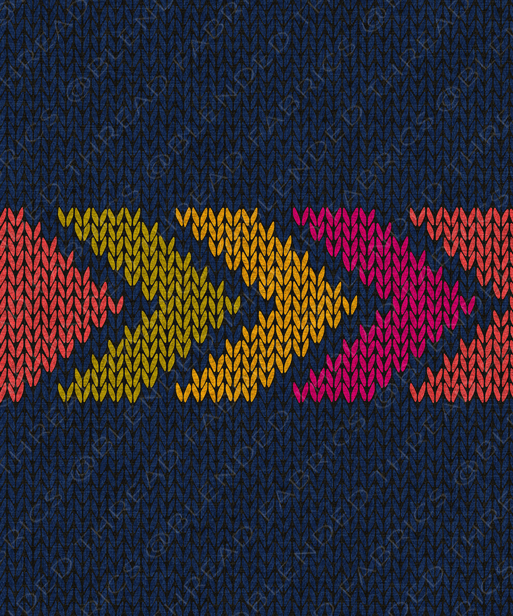 PRE ORDER - Knitted Arrow – Blended Thread Fabrics
