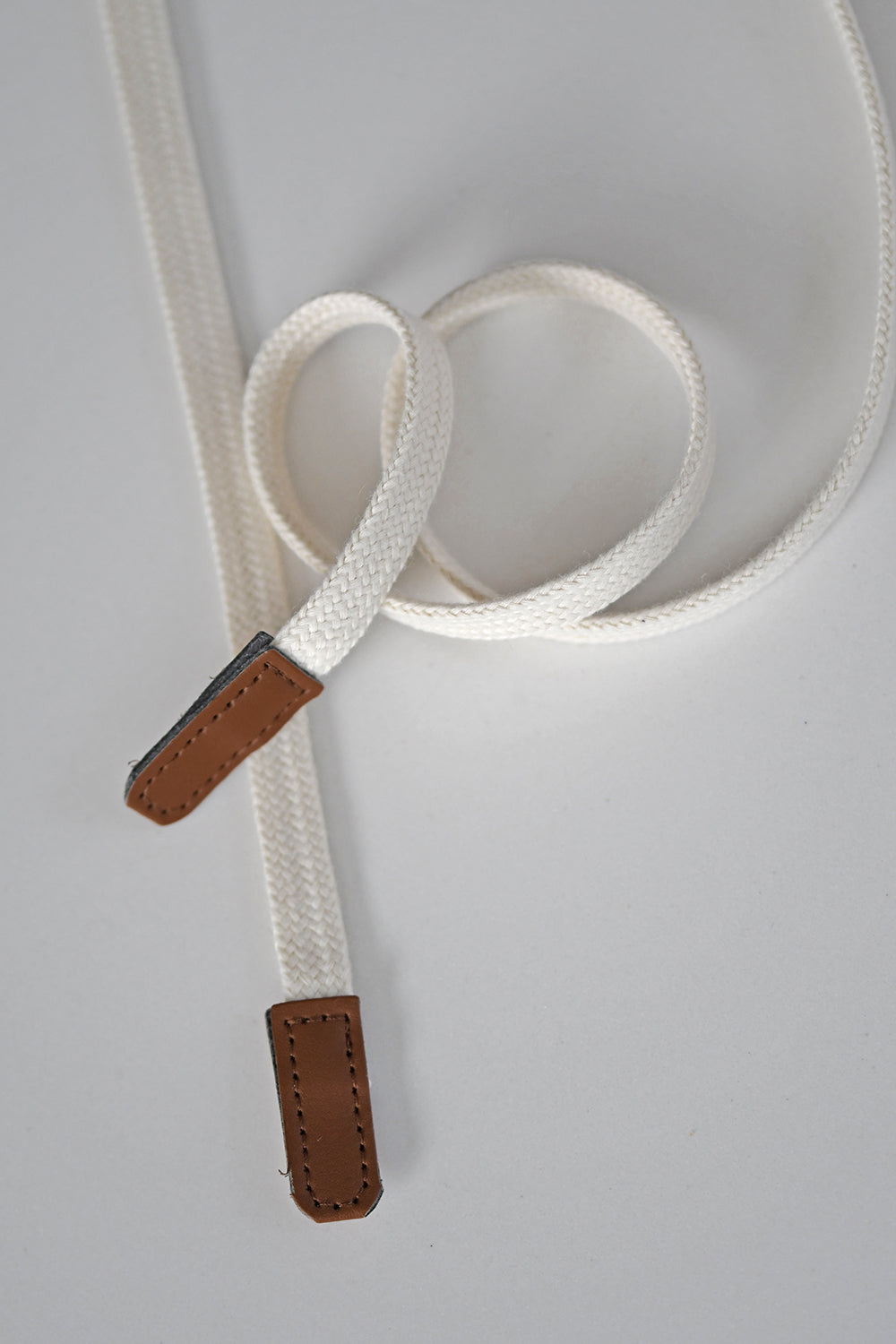 Leather End Drawstring – Blended Thread Fabrics