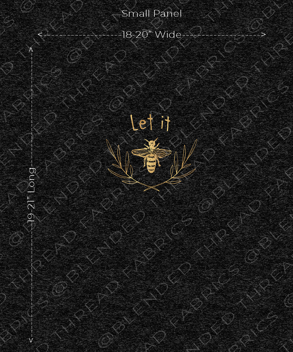 PRE ORDER - Let It Bee Panel – Blended Thread Fabrics