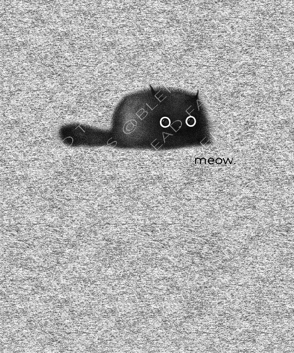 PRE ORDER - Meow Panel – Blended Thread Fabrics