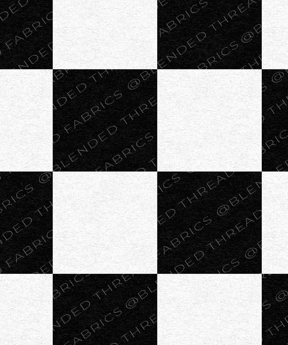 PRE ORDER - Mono Checked – Blended Thread Fabrics