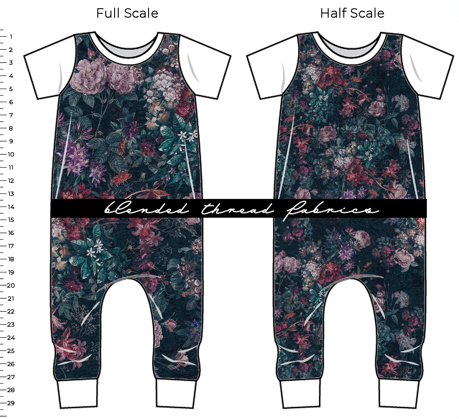 PRE ORDER - Ominous Floral – Blended Thread Fabrics