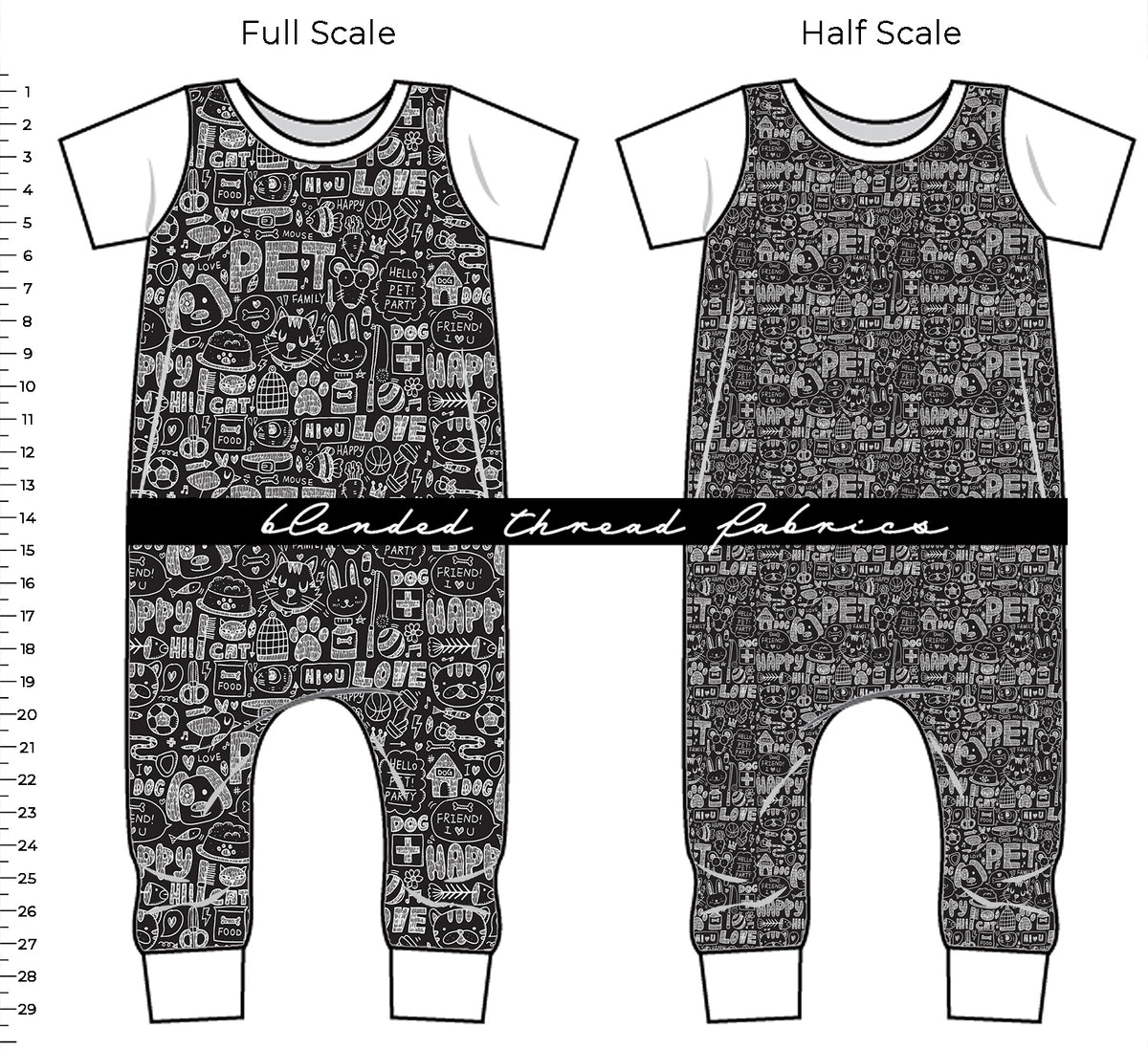 Pet Scribble – Blended Thread Fabrics