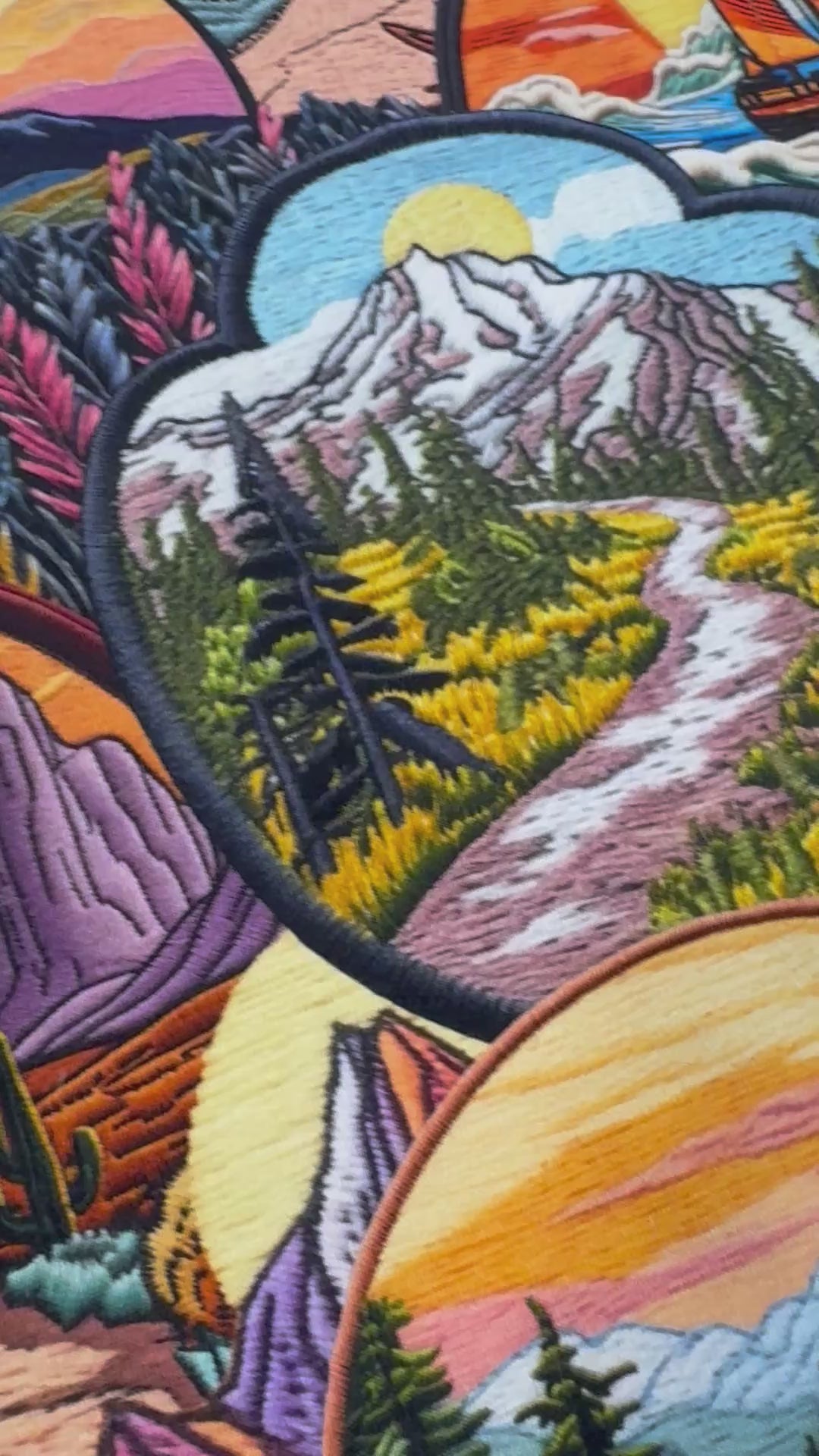 PRE ORDER - Scenic Patches – Blended Thread Fabrics
