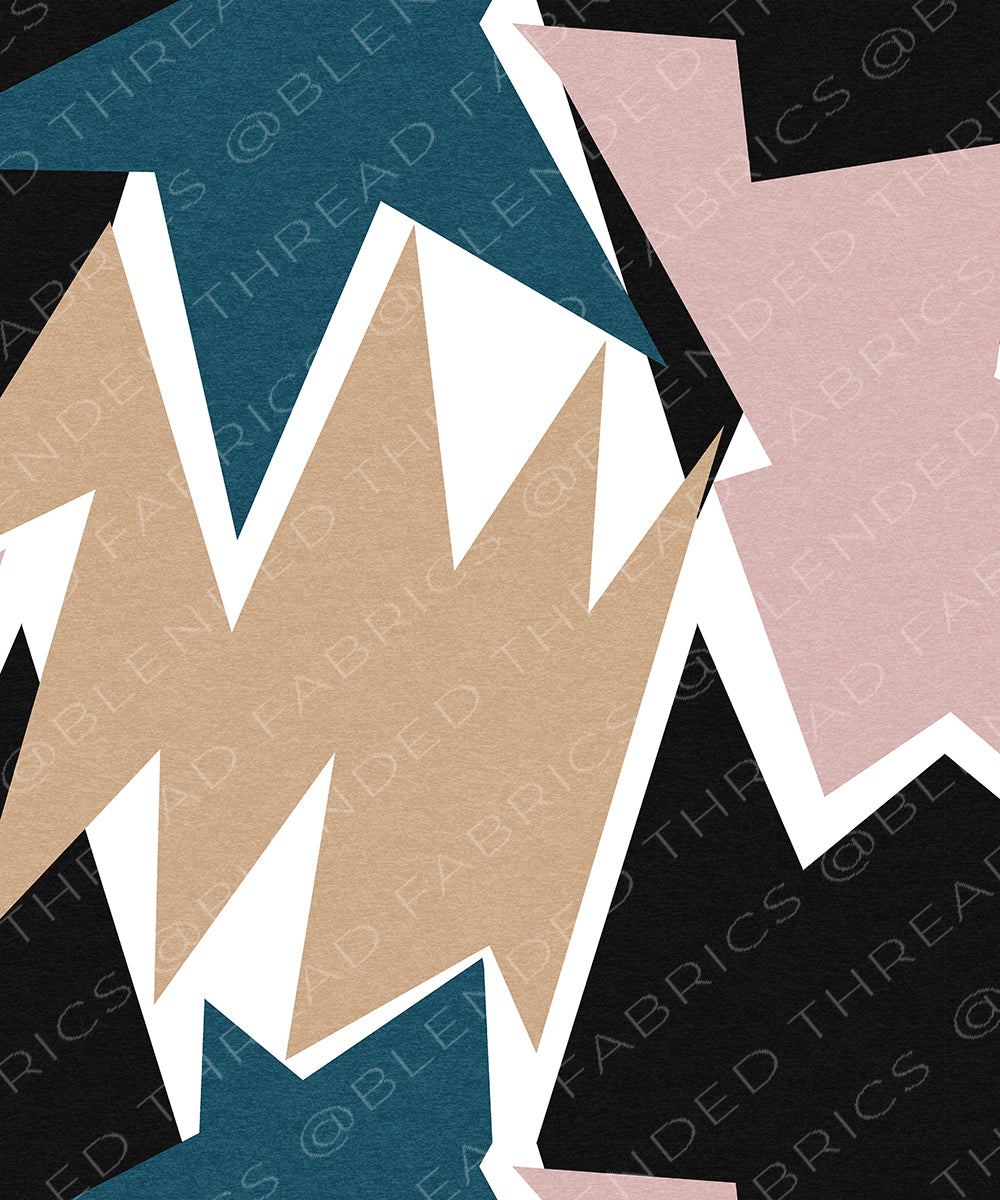 PRE ORDER - Quirky Shapes – Blended Thread Fabrics