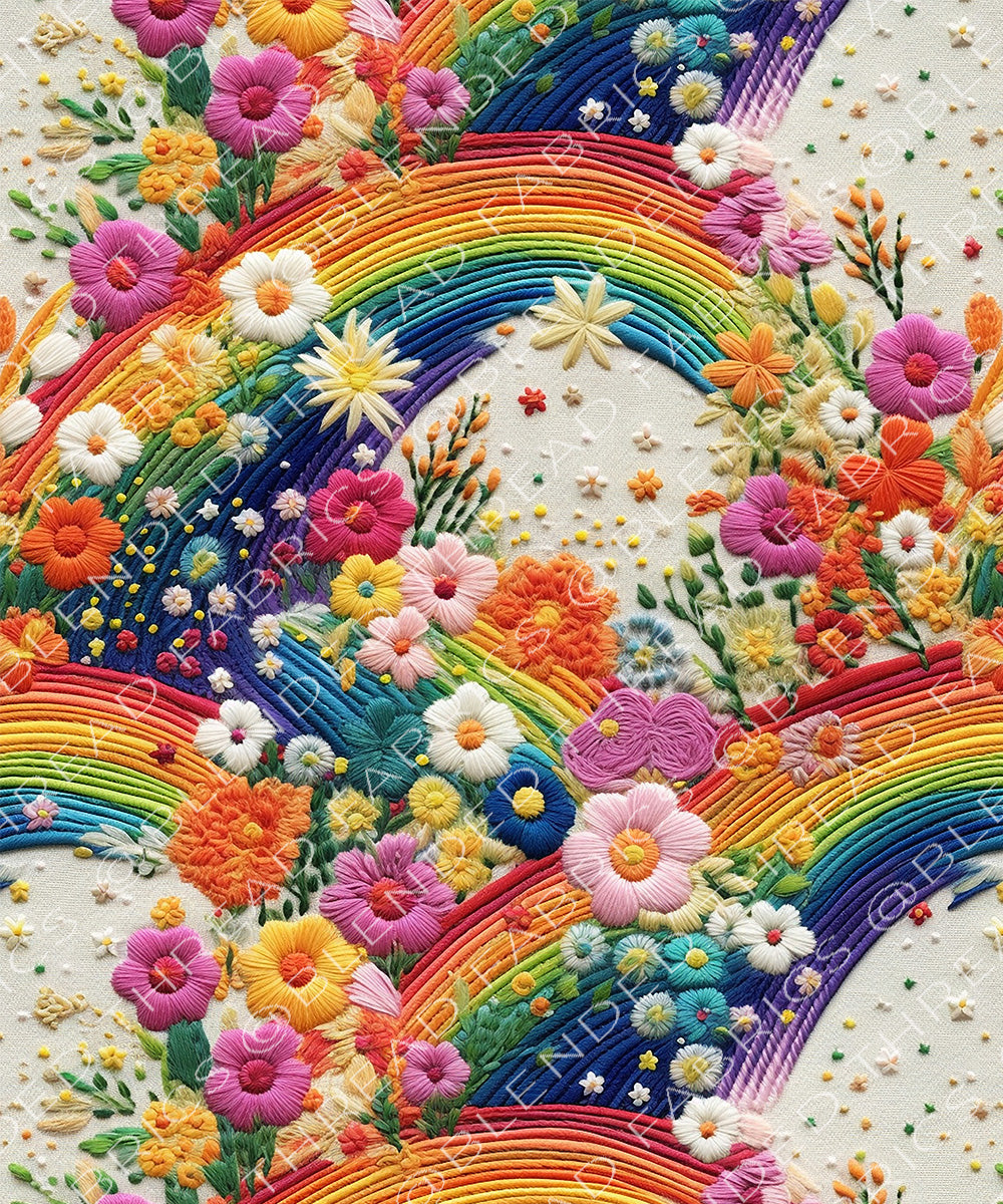 PRE ORDER - Rainbow Meadows – Blended Thread Fabrics