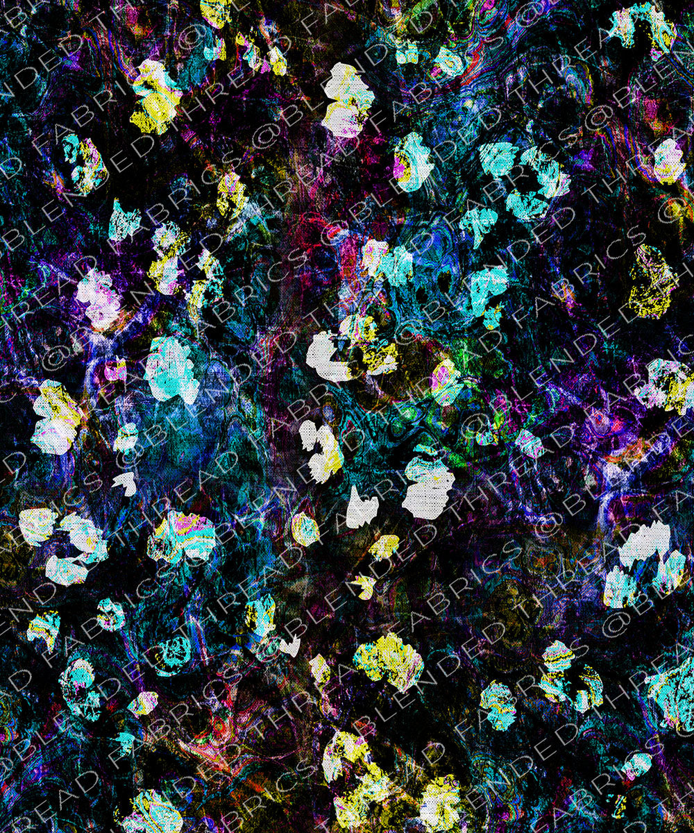 PRE ORDER - Reverse Charged Leopard – Blended Thread Fabrics