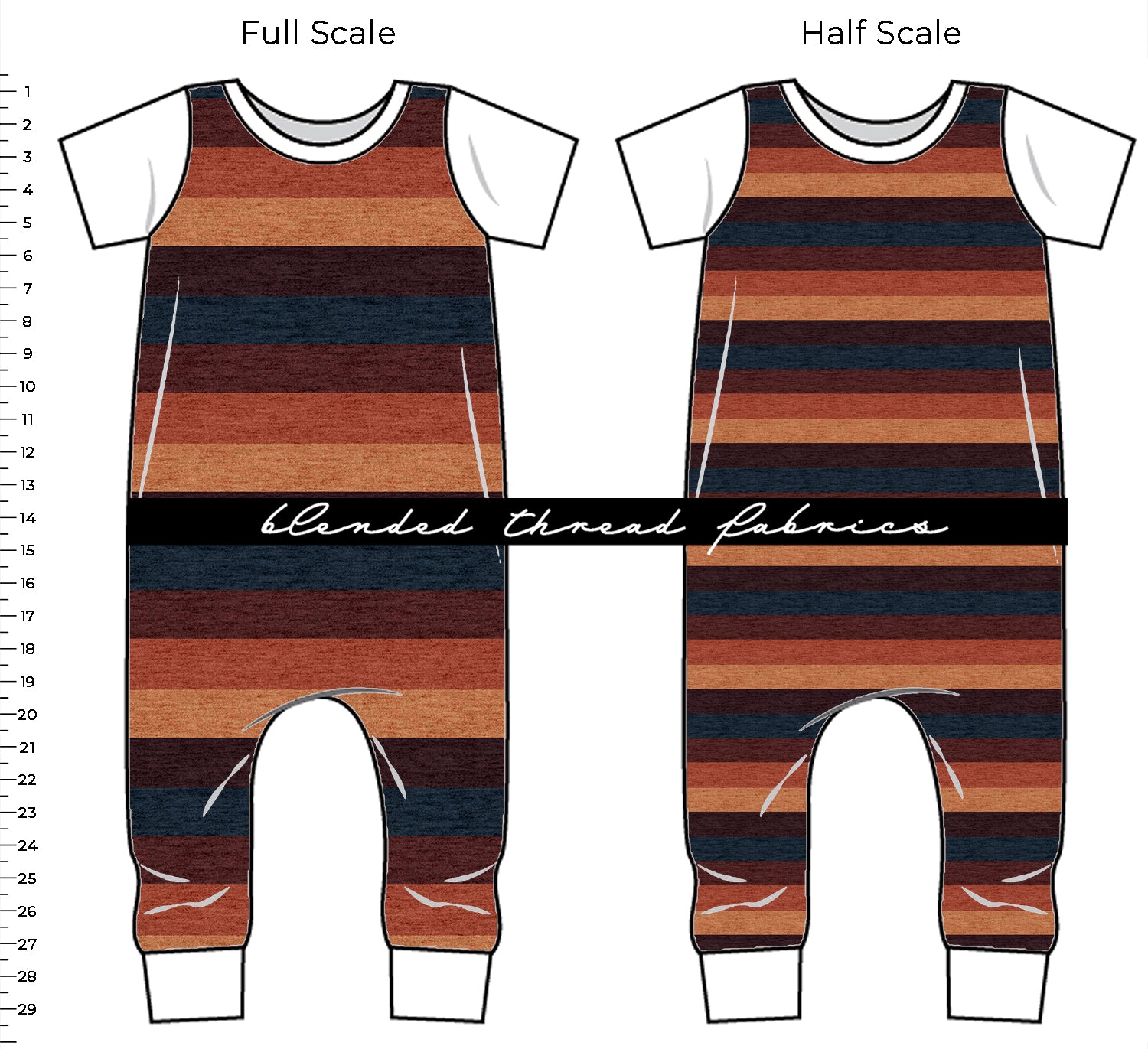 PRE ORDER - Rooted Stripe – Blended Thread Fabrics