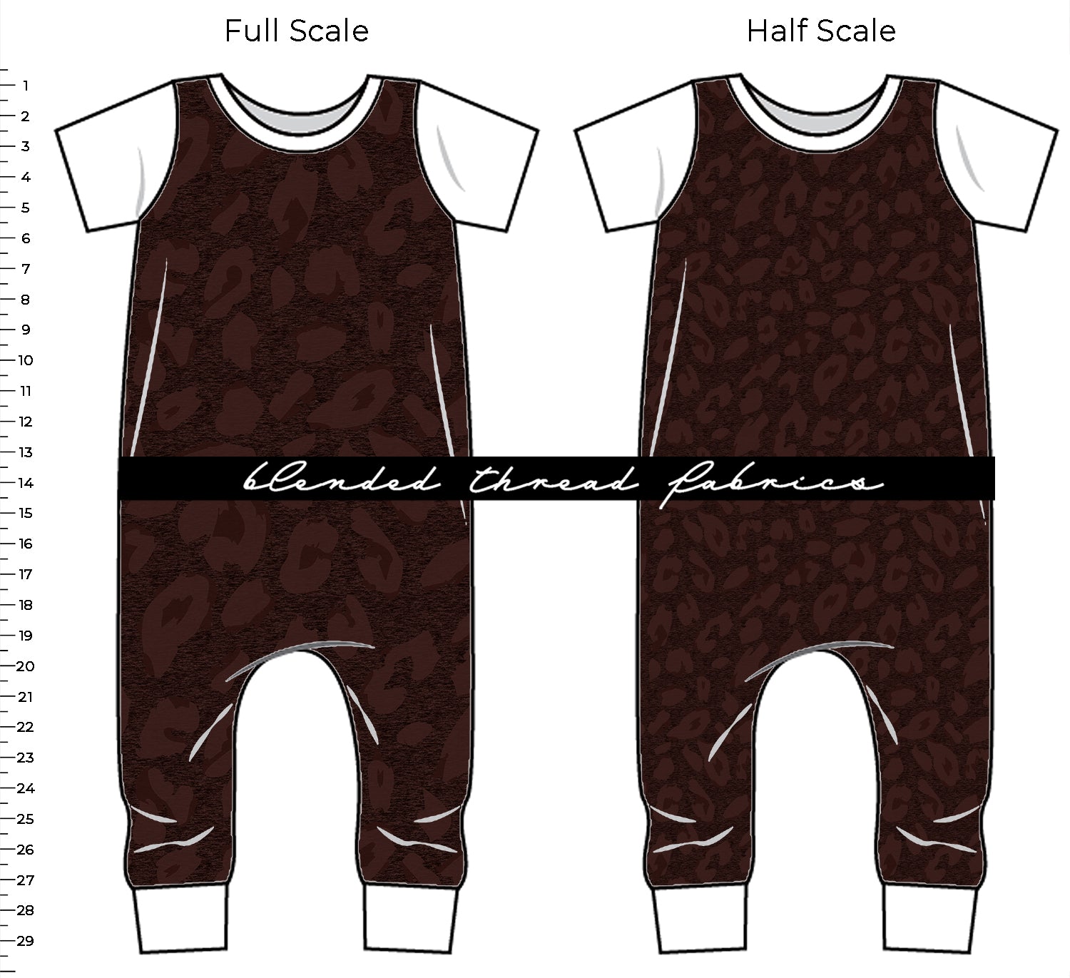 PRE ORDER - Rust Leopard – Blended Thread Fabrics