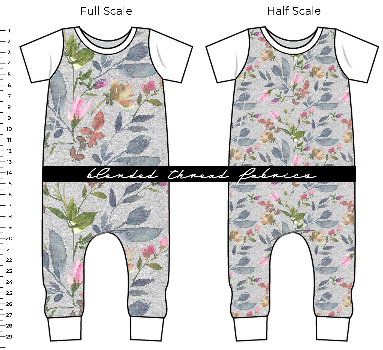 PRE ORDER - Soft Floral – Blended Thread Fabrics