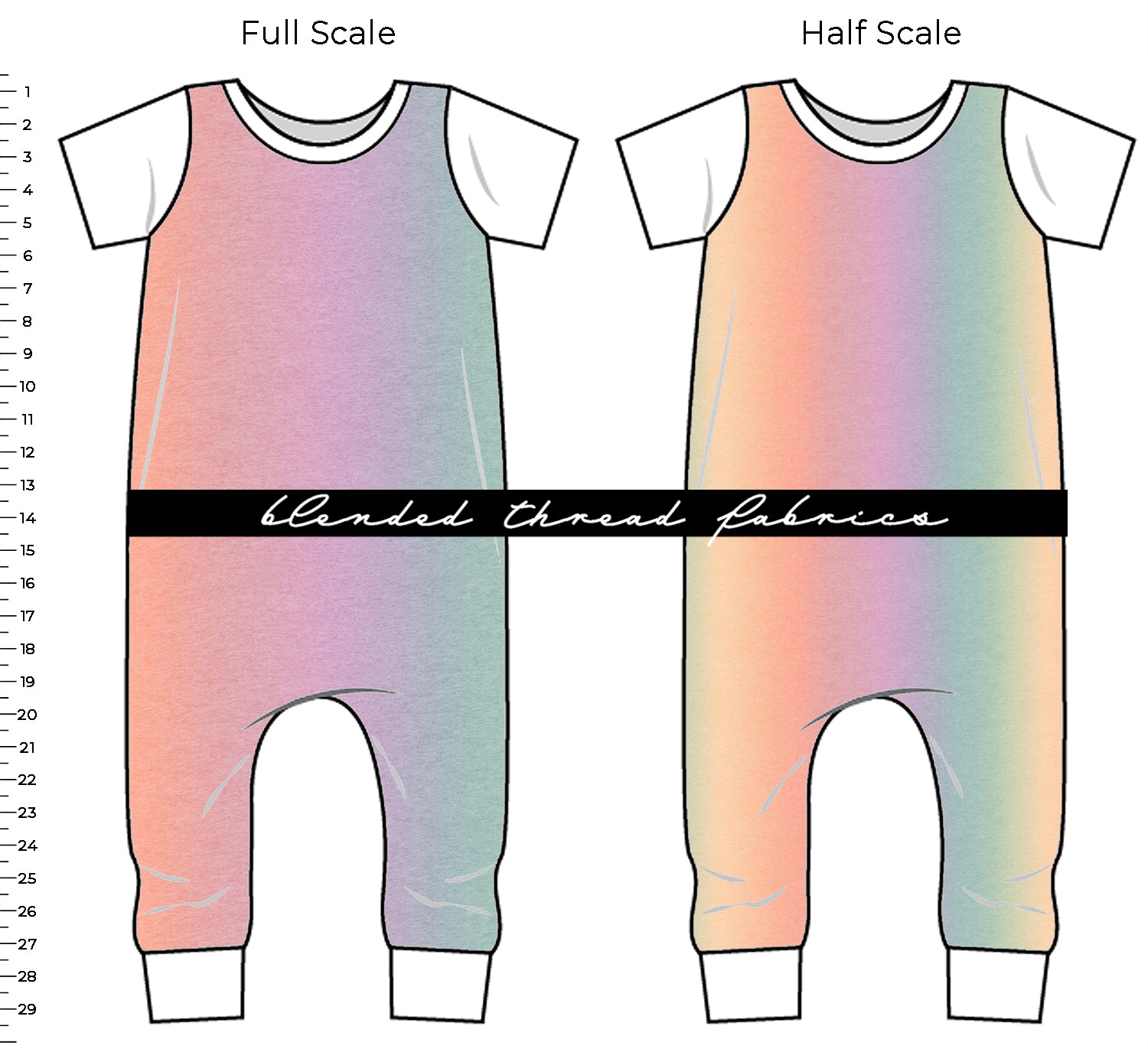 PRE ORDER - Subtle Vertical Gradient – Blended Thread Fabrics