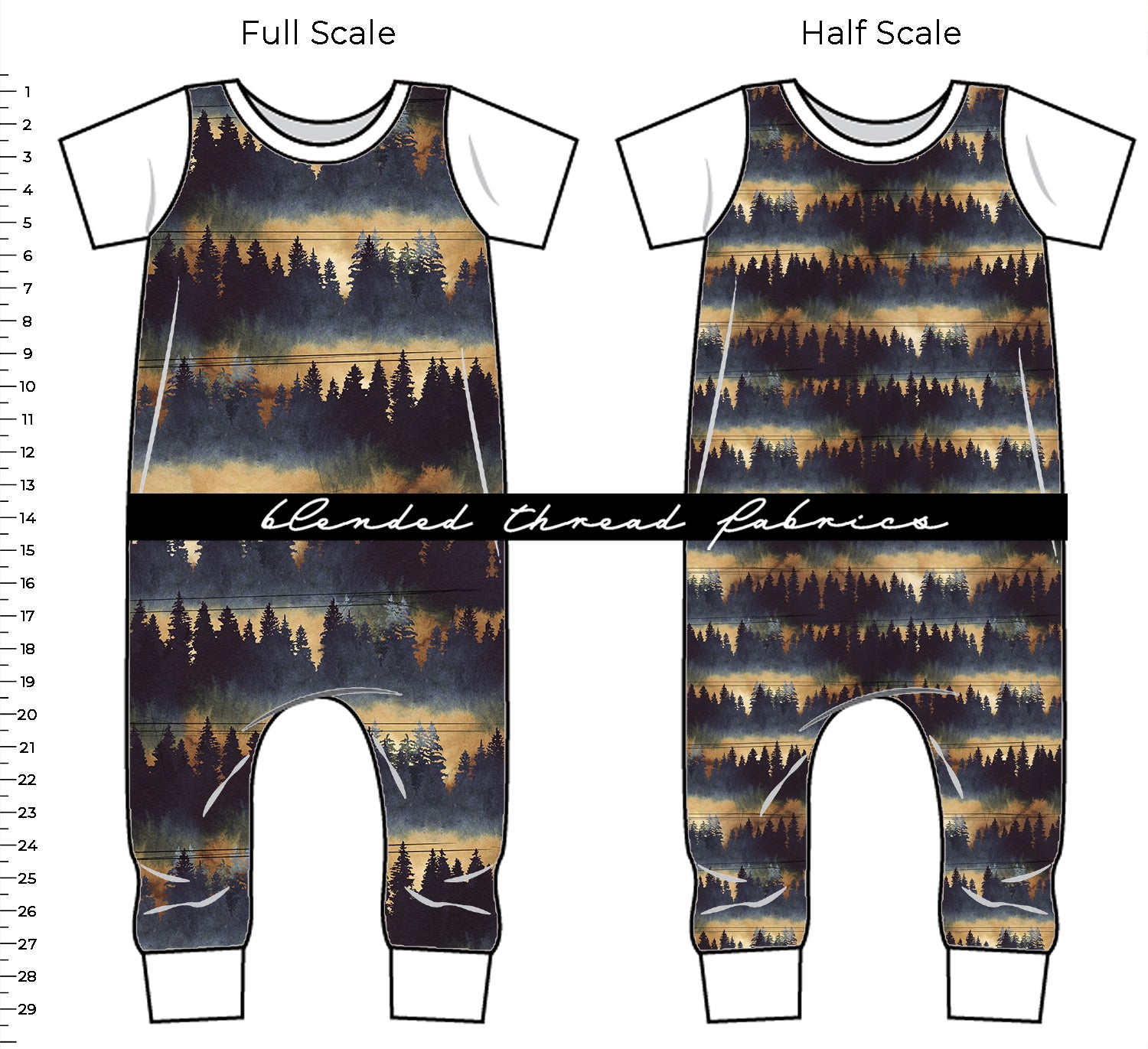 PRE ORDER - Sunset Forest – Blended Thread Fabrics