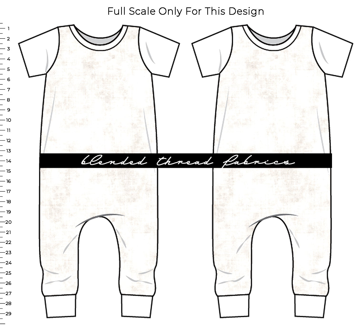 PRE ORDER - Tan Acid Wash – Blended Thread Fabrics