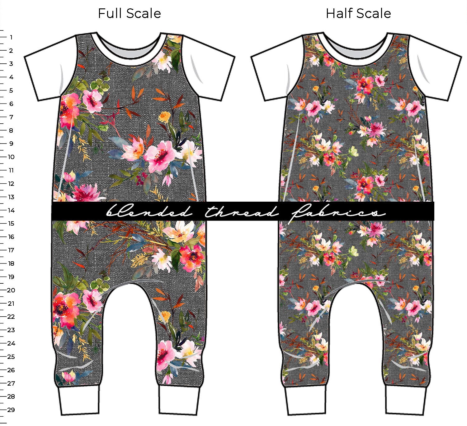 PRE ORDER - Twigs & Sprigs Dark – Blended Thread Fabrics