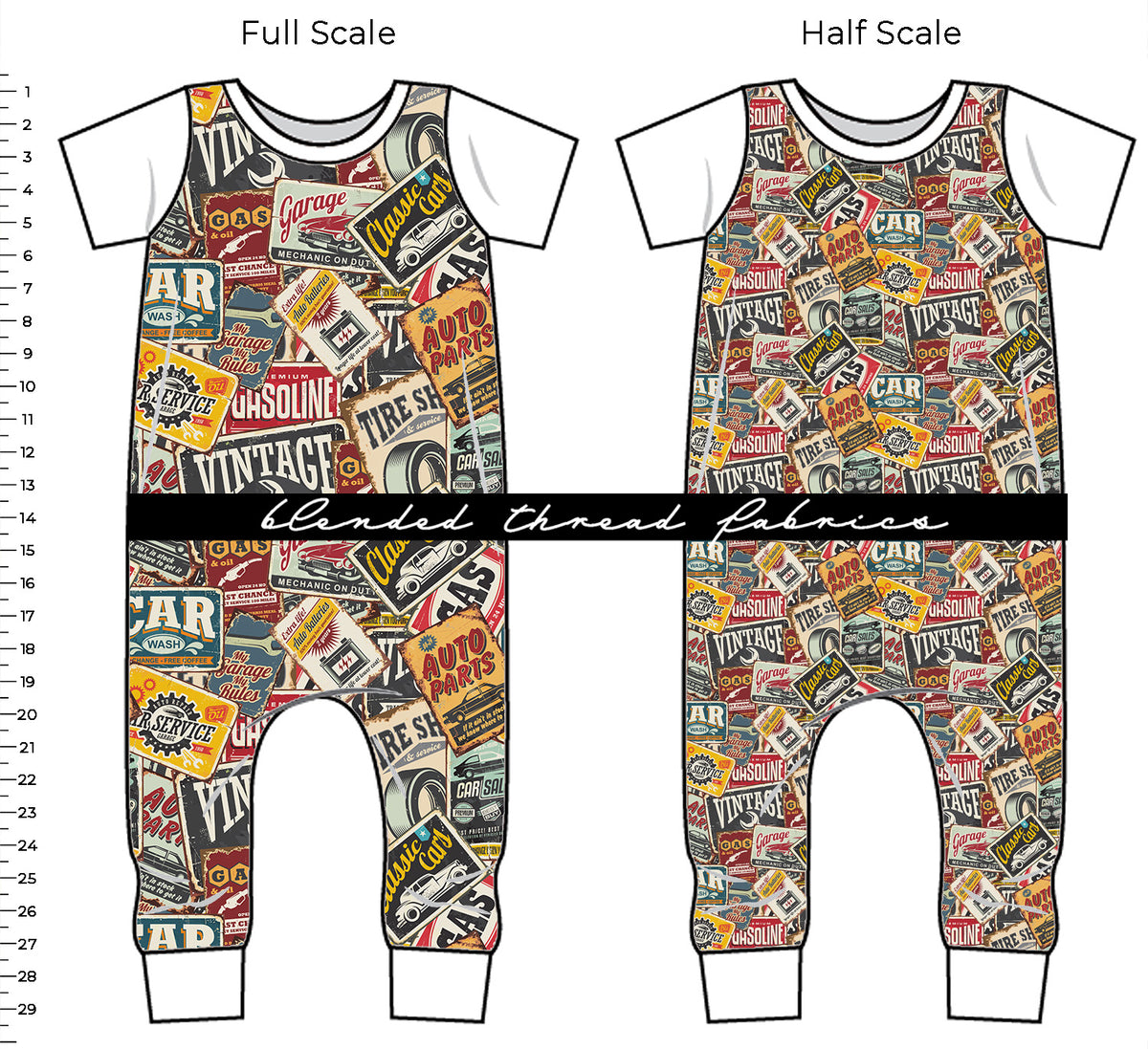 PRE ORDER - Vintage Mechanic – Blended Thread Fabrics