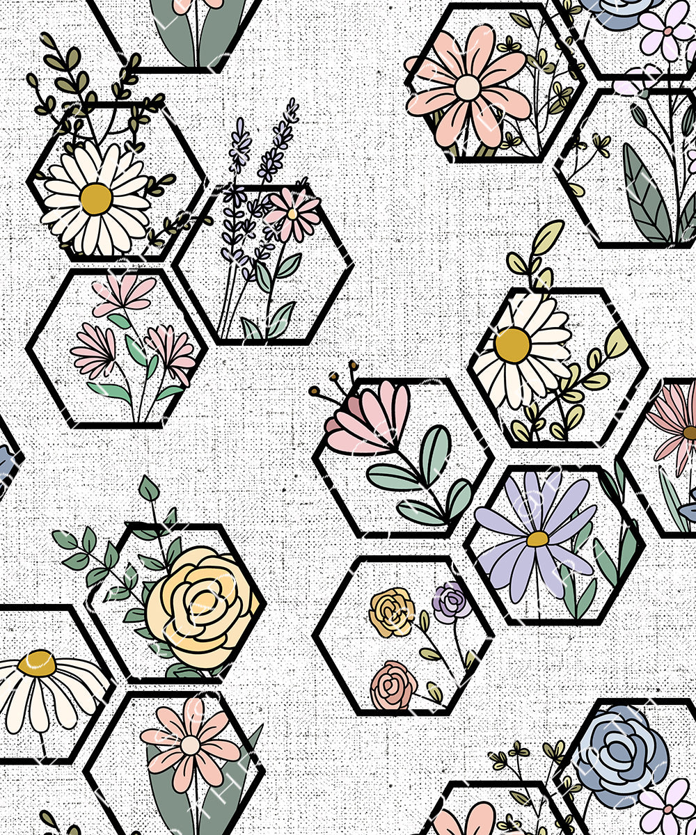 PRE ORDER - Wildflower Hex – Blended Thread Fabrics