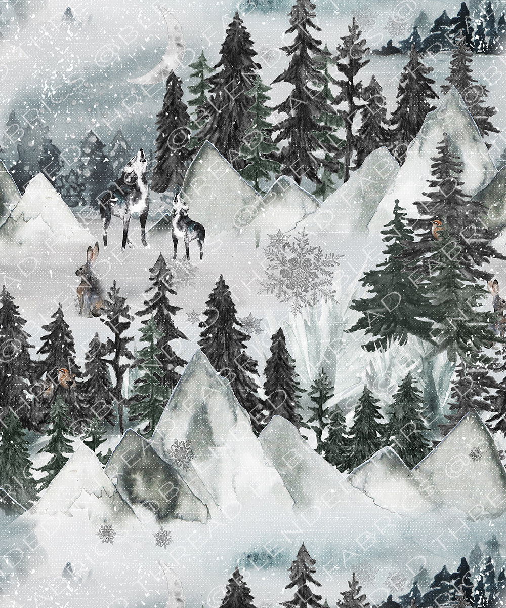 PRE ORDER - Winter Wildlife – Blended Thread Fabrics