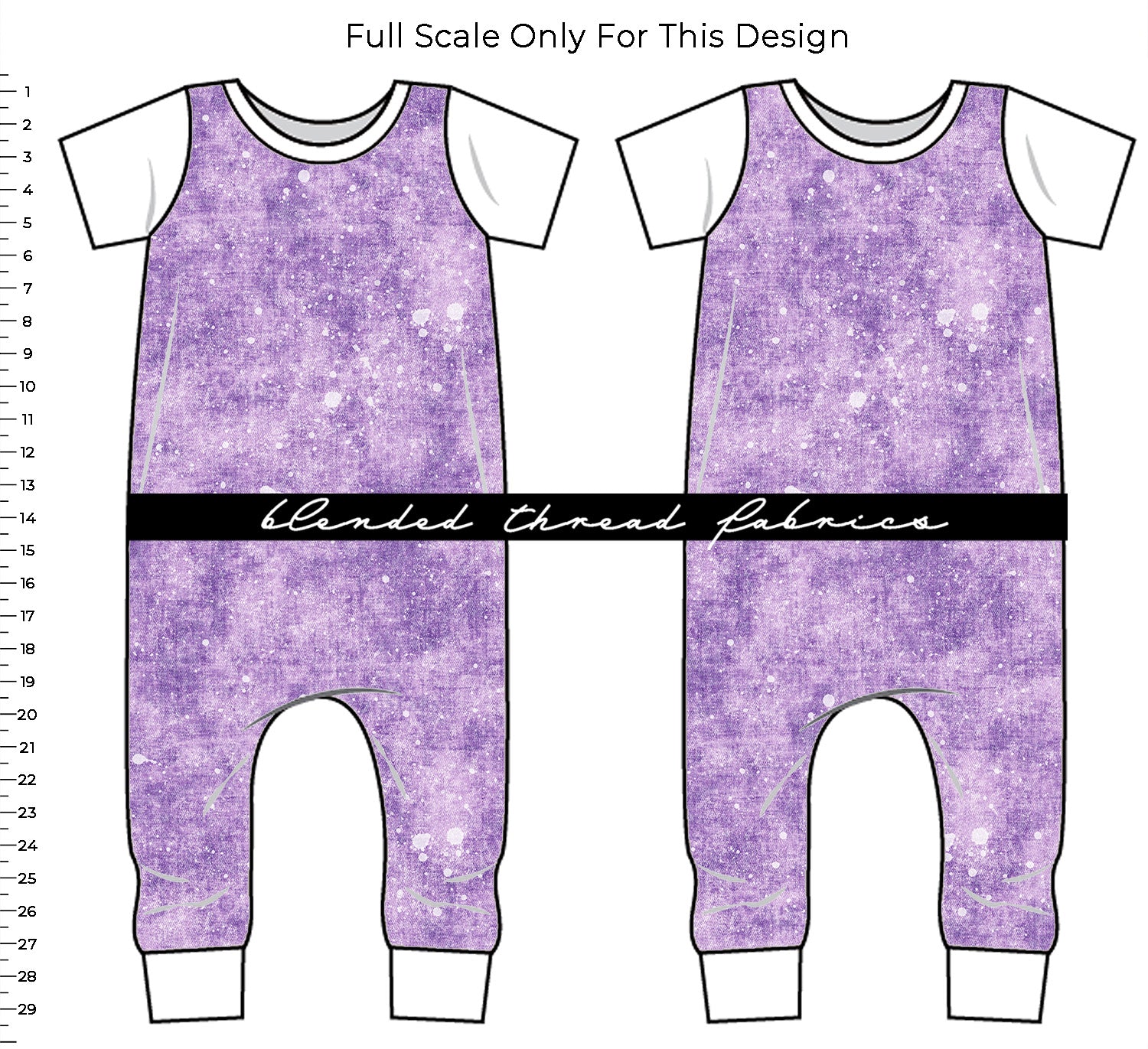 PRE ORDER - Wisteria Acid Wash – Blended Thread Fabrics