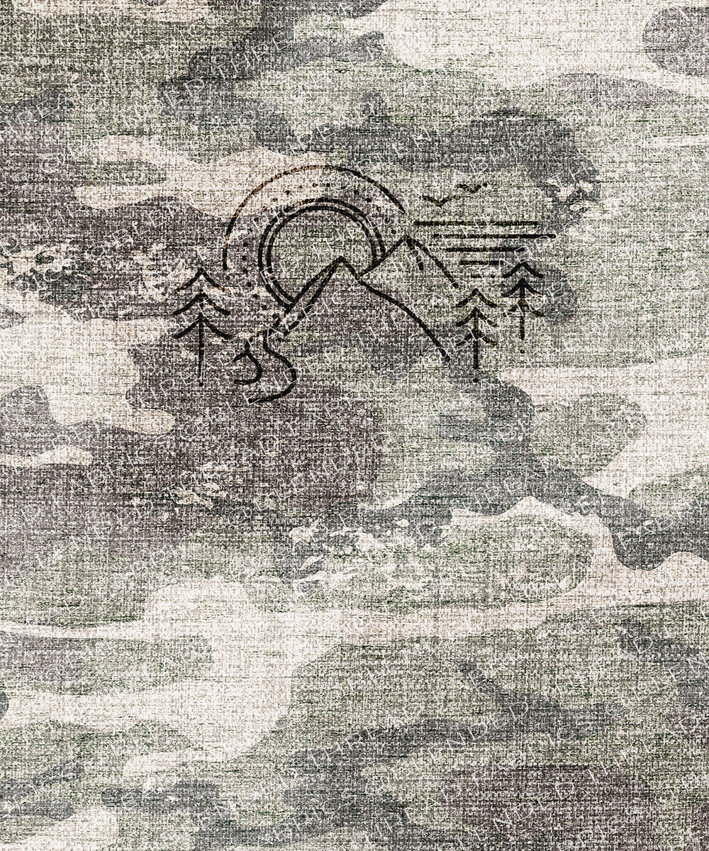 PRE ORDER - Worn Out Camo Backcountry Panel – Blended Thread Fabrics