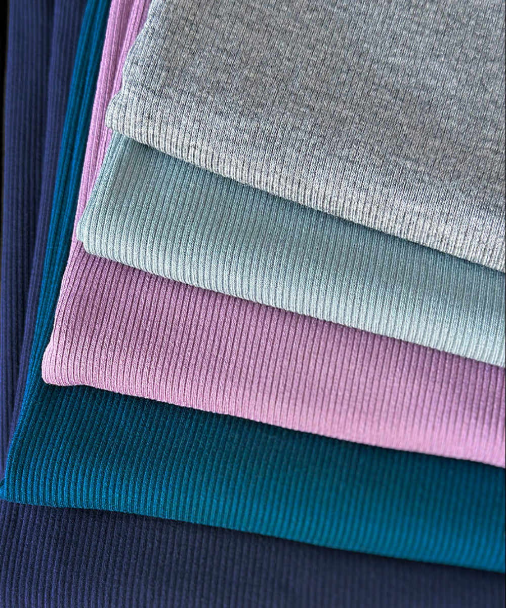 Viscose Spandex Rib Knit – Blended Thread Fabrics